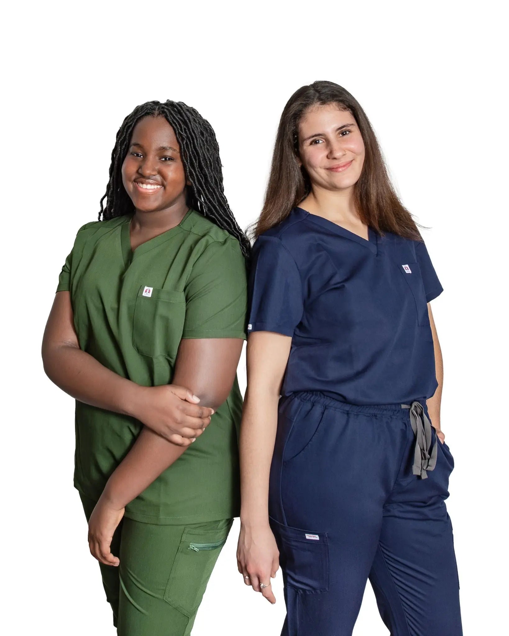 Haut de blouse a col en v - soigner avec style